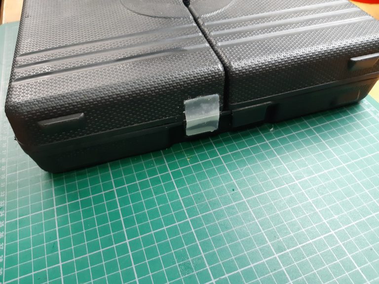 Completed-fix-for-plastic-tool-box-hinge | Makeshift Engineer